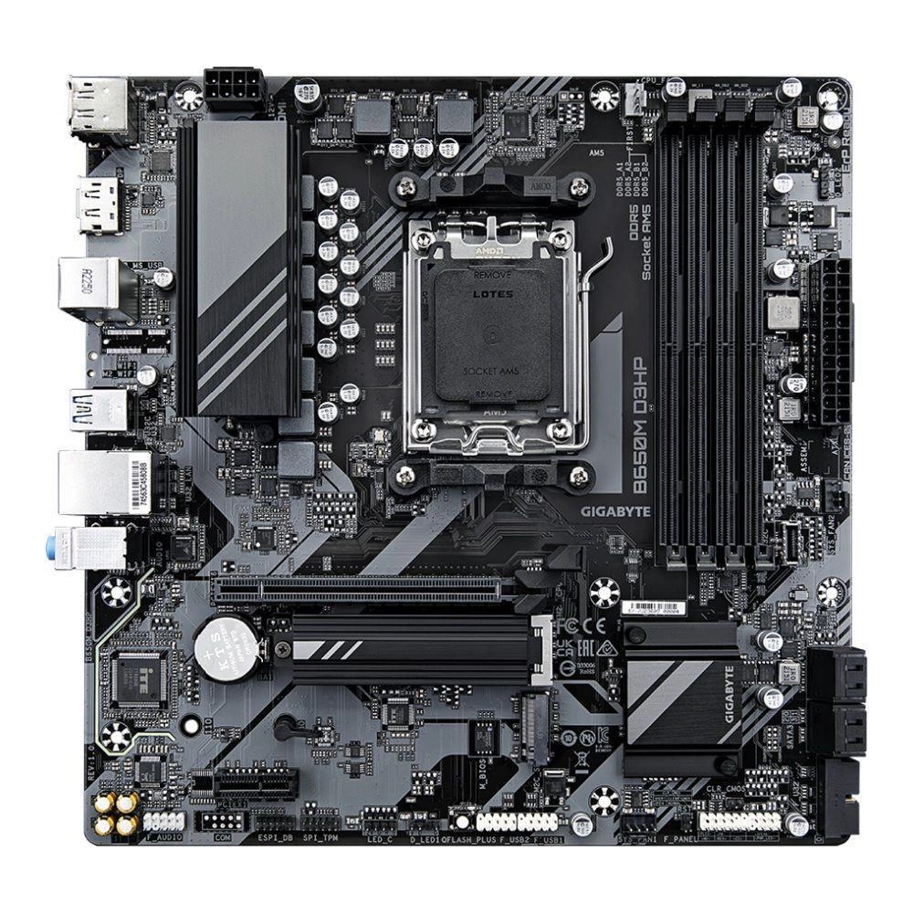Płyta Gigabyte B650M D3HP /AMD B650/DDR5/SATA3/M.2/USB3.0/PCIe4.0/AM5 ...