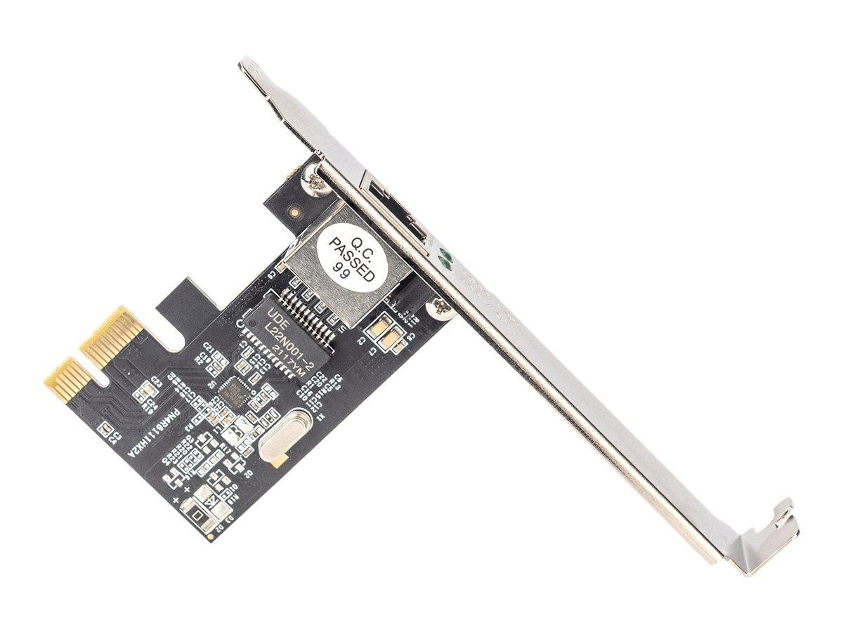 DIGITUS Gigabit Ethernet PCI Express Card 32-bit low profile bracket ...